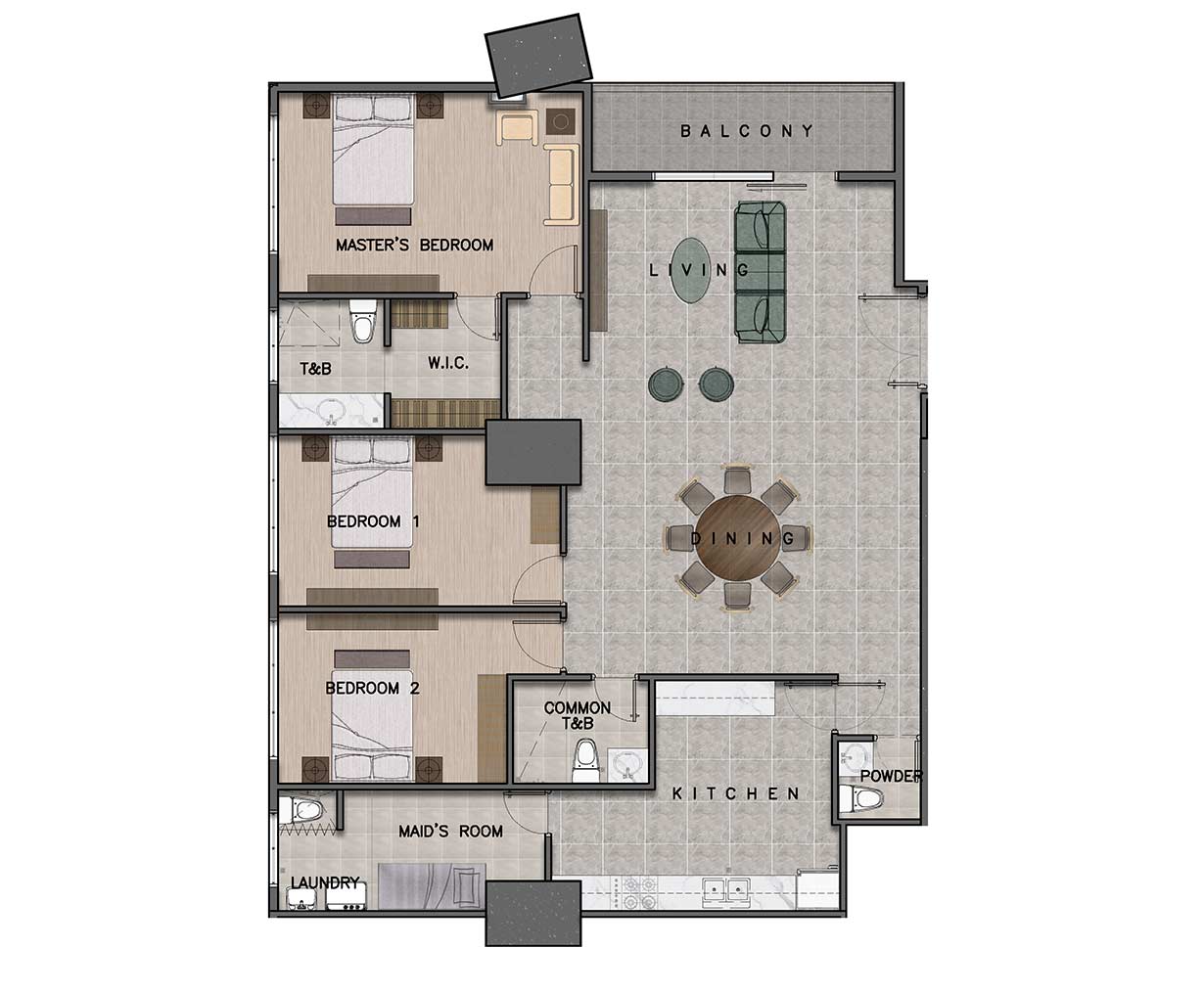 Residences A – The Ongpin Tower